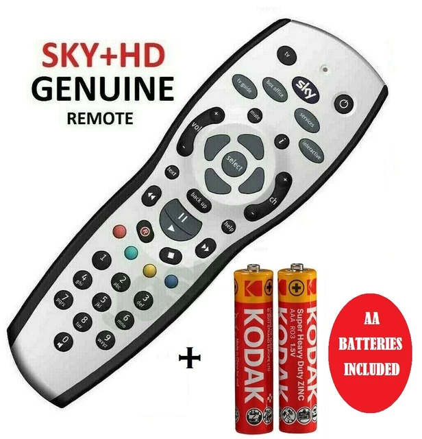 SKY PLUS HD + TV Replacement Remote Control Rev9 Free Express Delivery ...