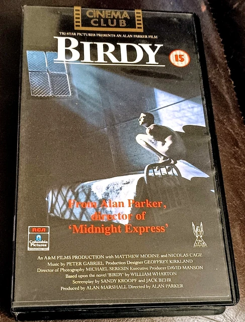 VINTAGE FILM MOVIE Birdy Nicholas Cage VHS Video Tape 1990 Cert 15 ...