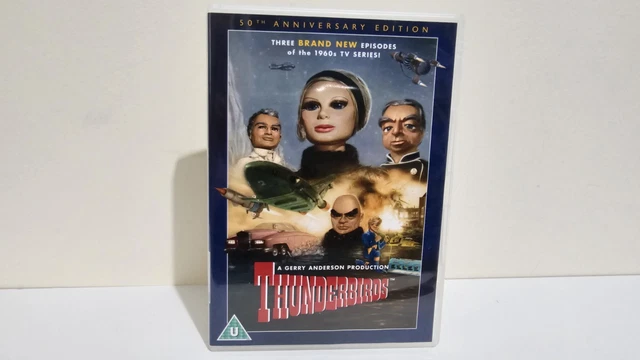 RARE THUNDERBIRDS 50TH Anniversary Kickstarter DVD Gerry Anderson ...