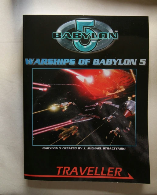 WARSHIPS OF BABYLON 5 RPG sci-fi roleplaying book MGP mongoose ...