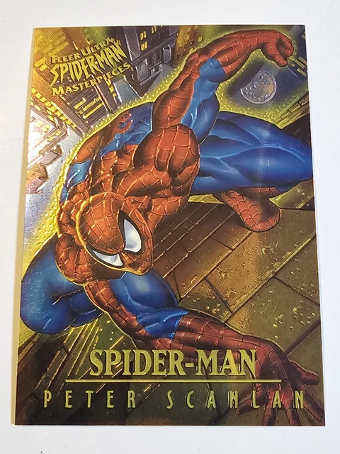 CHEFS-D'ŒUVRE SPIDER-MAN PETER Scanlan 1995 Fleer Ultra Spider-Man #6 ...