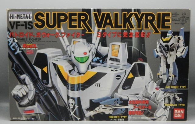 1990 JAPANESE BANDAI MACROSS Strike VALKYRIE veritech ROBOTECH 1/55 ...