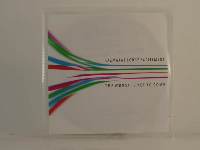 RAZMATAZ LORRY EXCITEMENT The Worst Is Yet To Come (H1) Cd Promo Single ...