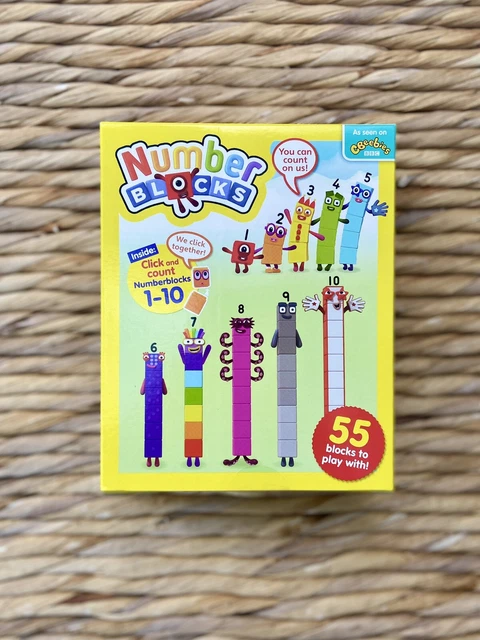 CBEEBIES NUMBERBLOCKS 1-10 Number Blocks Maths counting Special ...
