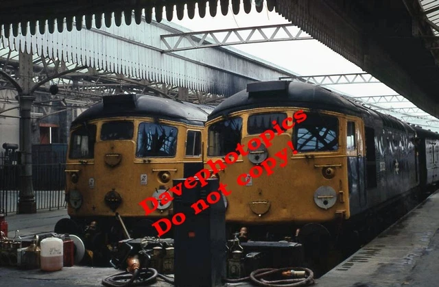 ORIGINAL 35MM Slide Railway Diesel /Steam-26033 / 27017 @ Aberdeen May ...