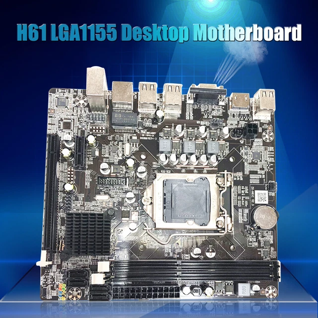H61 LGA 1155 Pin 2 DDR3 Mainboard Desktop Motherboards Support i3 i5 CPU DNF £36.83 - PicClick UK