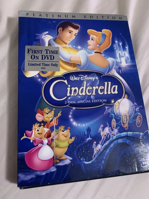 WALT DISNEY'S CINDERELLA Platinum 2-Disc Special Edition ( Dvd, 2005) W ...