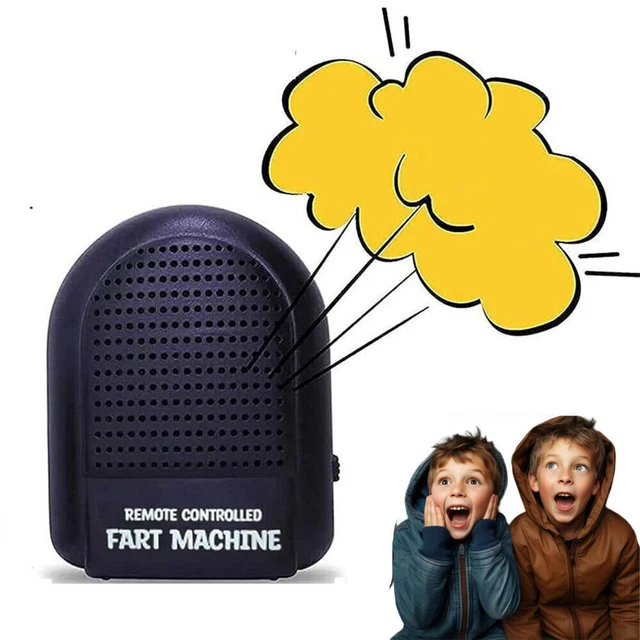ELECTRONIC FART SOUND Machine Creative Remote Control Farting Box Funny ...