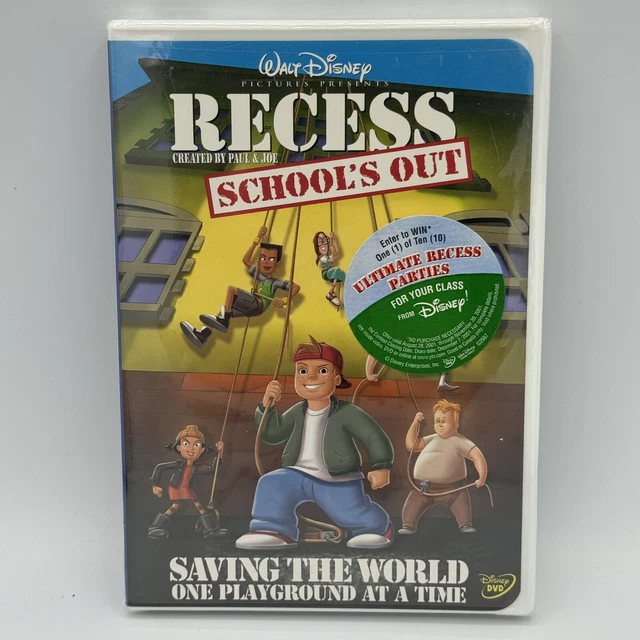 DISNEY CHANNEL ANIMATED T.V. Series Recess Theatrical Film School's Out ...