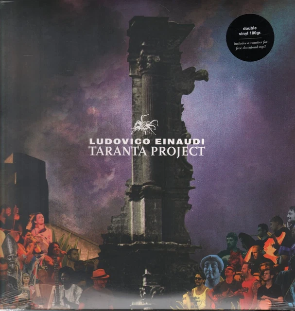 LUDOVICO EINAUDI TARANTA Project double LP vinyl Europe Ponderosa Music ...