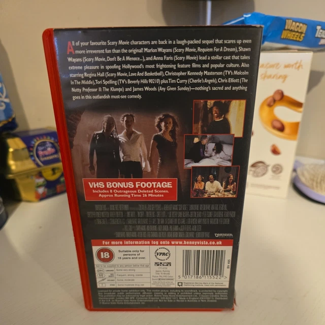 SCARY MOVIE 2 Vhs Video Red Case £8.65 - PicClick UK