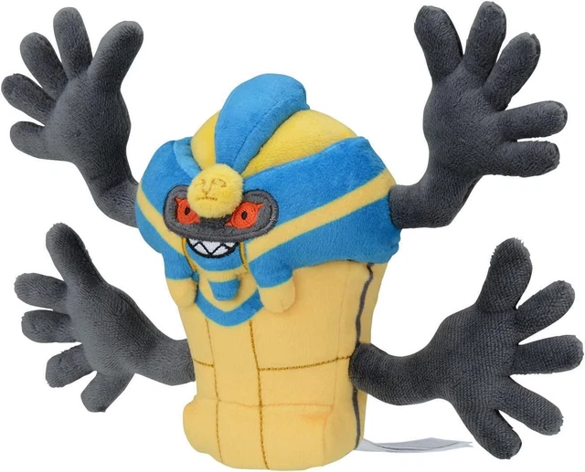 POKÉMON CENTER ORIGINAL 563 Peluche Pokémon fit (Cofagrigus Echnatoll ...