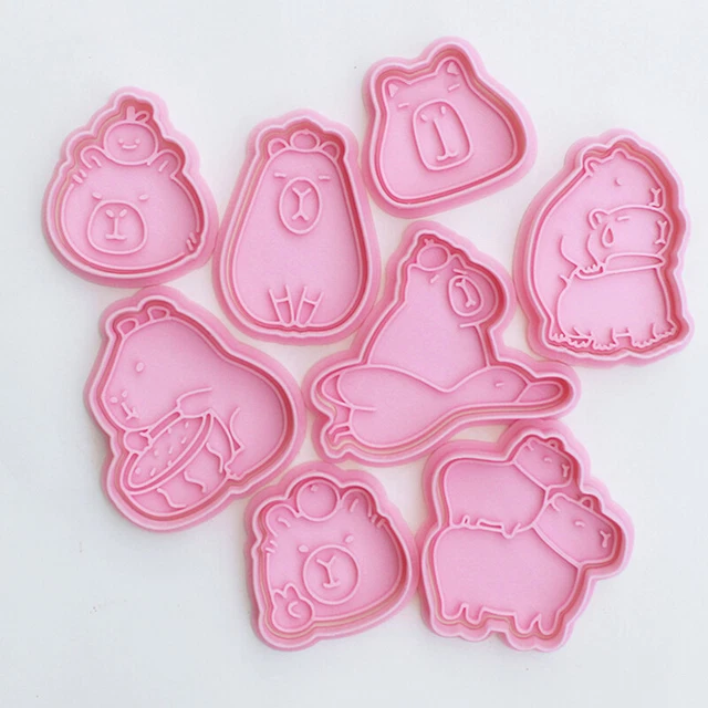 CARTOON CAPYBARA SHAPED Cookie Cutter Cute Fondant Biscuit Mold Cake ...