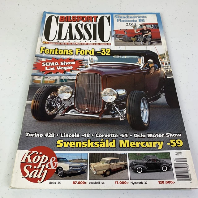 SWEDISH MAGAZINE BILSPORT Classic #12 2011 | Sema Show | Chevrolet ...
