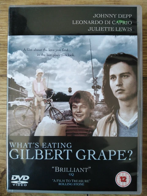 WHAT'S EATING GILBERT Grape? [DVD] Leonardo DiCaprio Johnny Depp Region 2 £3.99 - PicClick UK