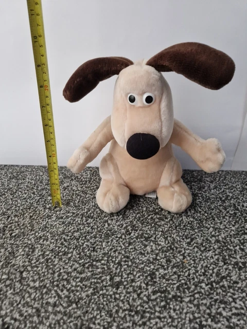 WALLACE AND GROMIT 16" Soft Toy & Plush Dog Vintage 1989 Aardman Born ...