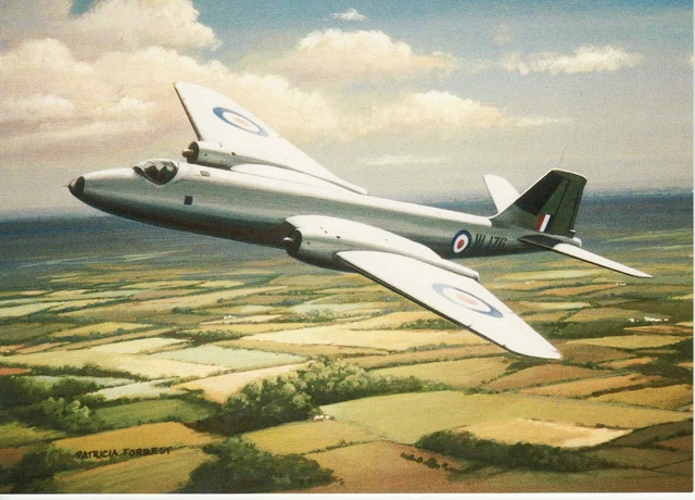 CANBERRA ENGLISH ELECTRIC Aircraft RAF art Greeting Card Arte di ...