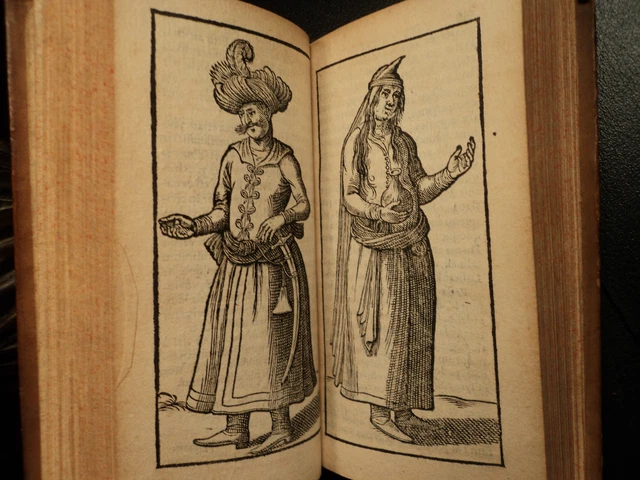 1633 1A ED PERSIA Costumi Medio Oriente IRAN ELZEVIR Compagnia Olandese ...