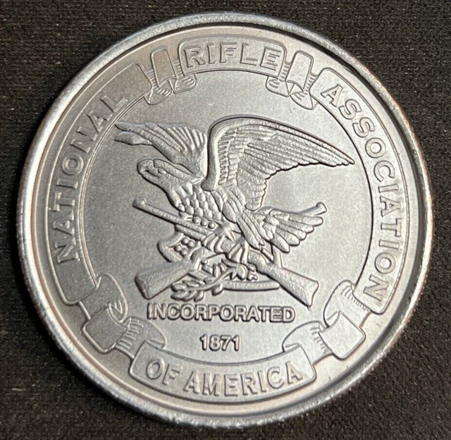 NATIONAL RIFLE ASSOCIATION NRA Defenders Of Freedom Medal G. Washington ...