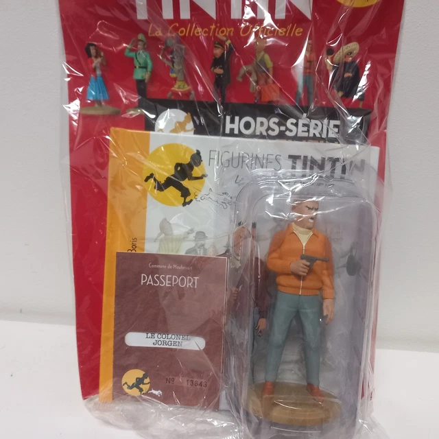 FIGURINE TINTIN - Collection Officielle - Le Colonel Jorgen - N ° 79 ...