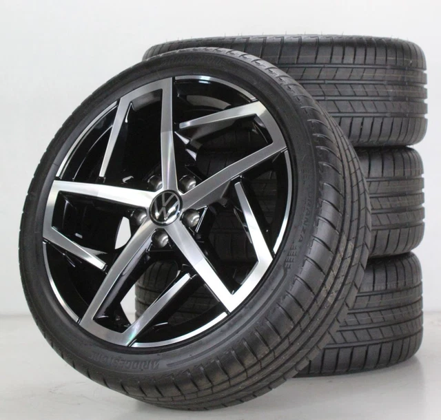 VW GOLF 8 & R-Line GTE Gti GTD Summer Wheels 18 Inch Dallas Rims ...
