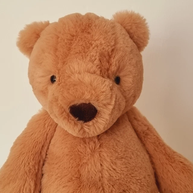 JELLYCAT PUFFLES BEAR New Soft Toy Teddy Medium gifts retired TEDDY £ ...