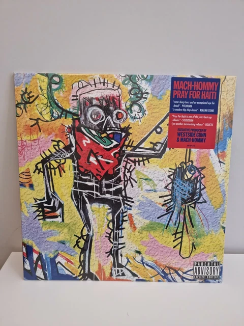 MACH-HOMMY PRAY FOR Haiti Limited Edition Blue Vinyl of 500 Westside ...