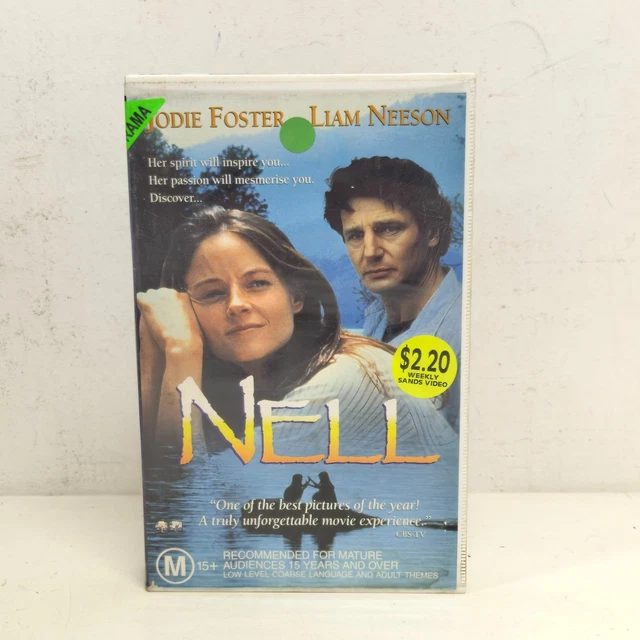 NELL - EX Rental Big Box VHS Tape $20.50 - PicClick AU