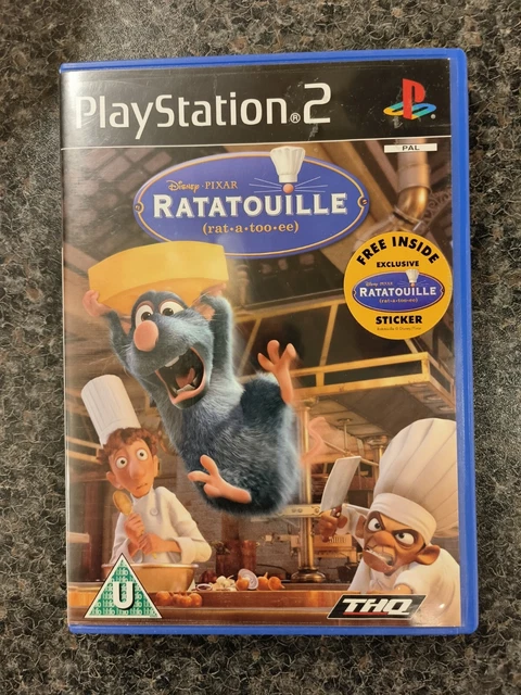 RATATOUILLE PS2 PLAYSTATION 2 Video Game - Disney Pixar Inc Sticker £5. ...