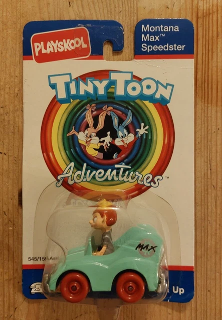 PLAYSKOOL TINY TOON Adventures Montana max Speedster Diecast Vehicle ...