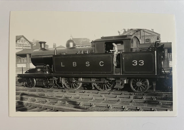 RAILWAY LOCOMOTIVE PHOTOGRAPH- Lbsc No.33 - F245 £3.99 - PicClick UK