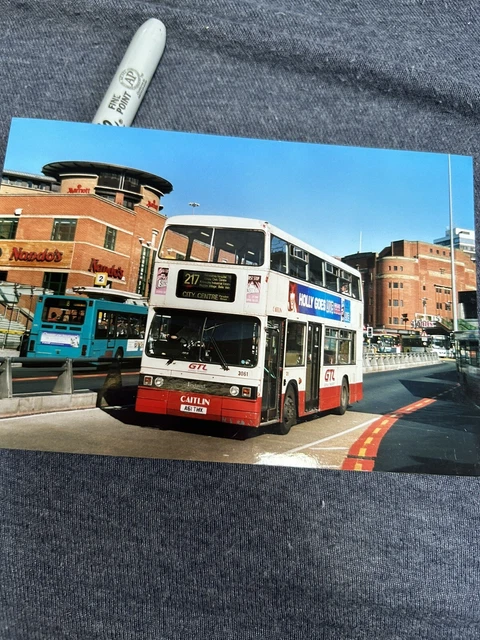 CLASSIC BUS PHOTO Leyland Titan A61 THX GTL Glenvale Liverpool £0.99 ...