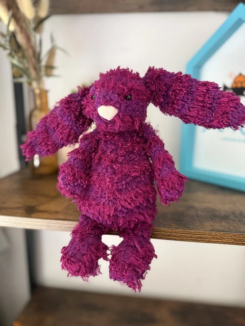 JELLYCAT SPECIAL EDITION Jamie Bashful Bunny Rabbit Purple Soft Toy ...