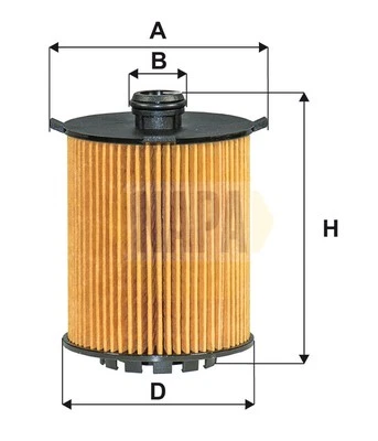 OIL FILTER FITS VOLVO V90 Mk2 2.0 2.0D 2016 on NAPA 31372212 32140029 ...