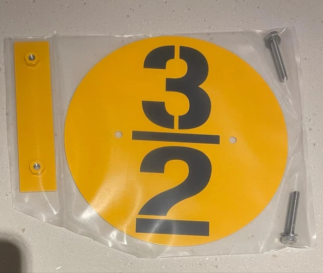 WILLYS JEEP FORD GPW Hotchkiss WW2 bridge-plate 7.5 inch diameter US 3/ ...