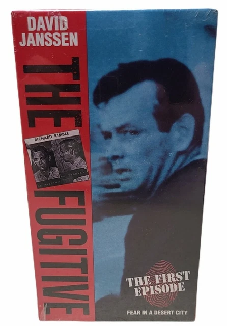 THE FUGITIVE - First Episode VHS Fear in a Desert City Worldvision 1993 ...