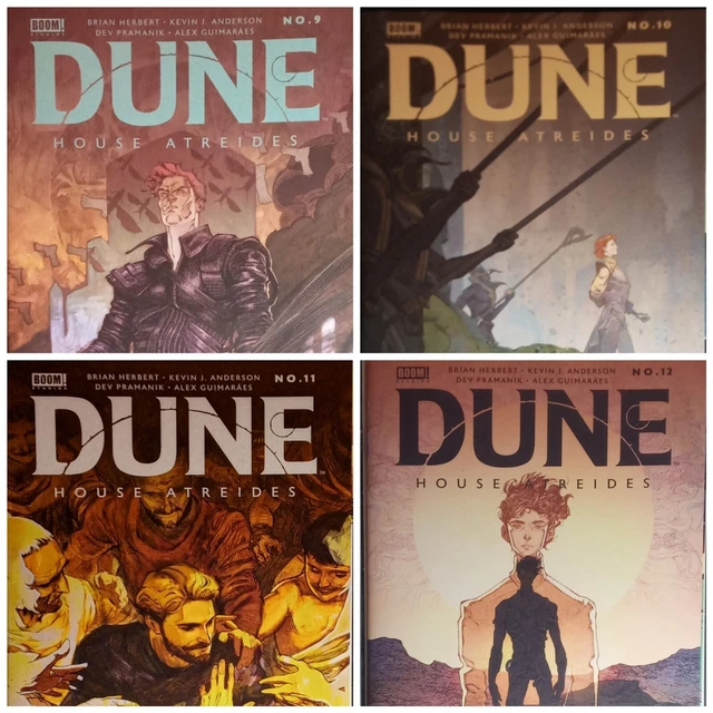 BOOM! STUDIOS COMICS Dune House Atreides 9-12 Set Evan Cagle Cover A ...