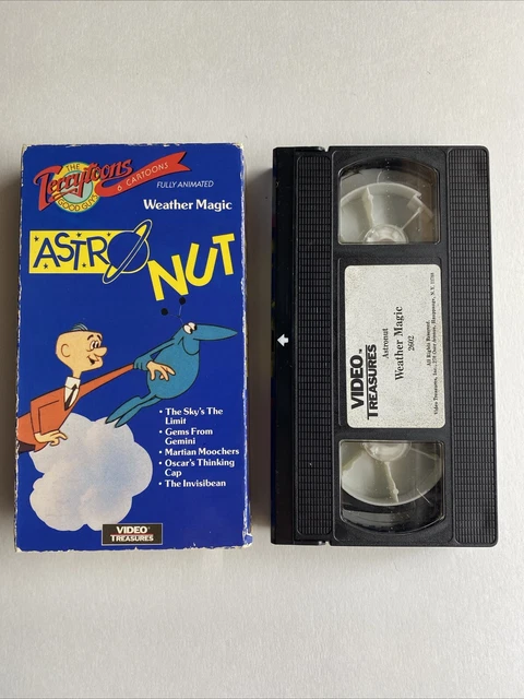 ASTRONUT VHS TERRYTOONS Fully Animated Weather Magic 6 Cartoons £7.45 ...