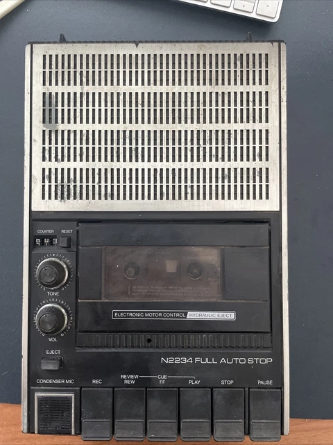 PHILIPS REGISTRATORE CASSETTE Lettore Cassette N2234/15S FUNZIONANTE ...