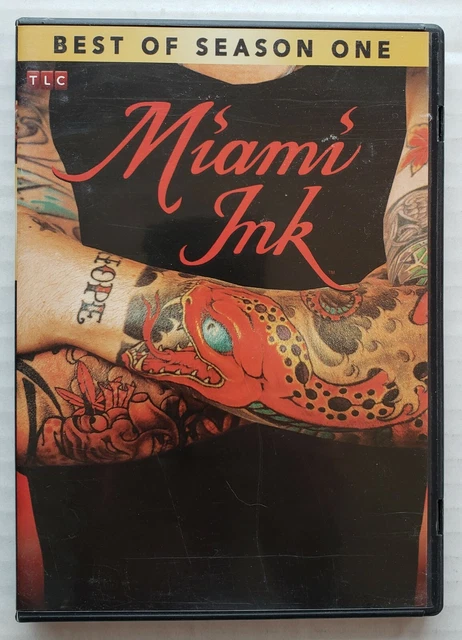 MIAMI INK - Best of Season 1 DVD Reality Show Tattoo Artists Not Rated ...