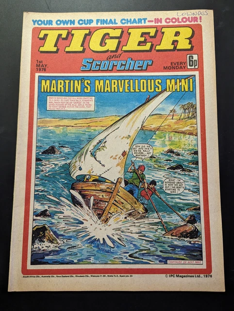 TIGER AND SCORCHER Comic 1st May 1976. £5.49 - PicClick UK