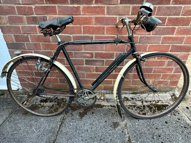 VINTAGE MEN'S 1936 K6 Hub Raleigh Sports Model Bicycle For Enthusiast ...