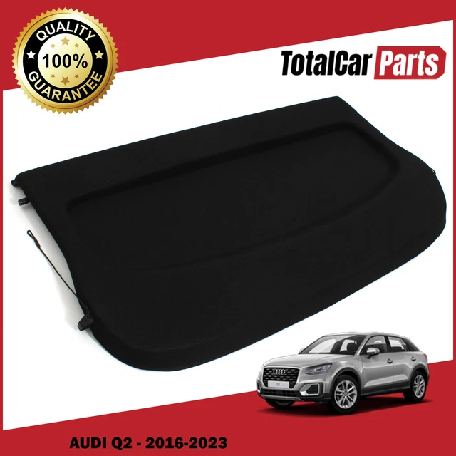 FIXED REAR WINDOW Parcel Shelf Replacement Black Cargo Cover For Audi ...