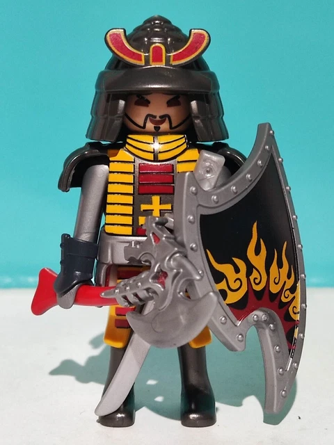 PLAYMOBIL FIGURE SAMURAI Warrior Samurai Warriors Asian Dragon Knights ...