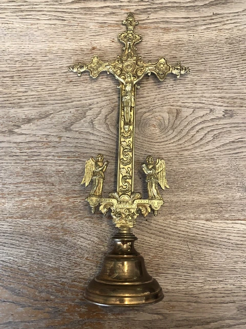MAGNIFIQUE CRUCIFIX ANCIEN en bronze EUR 49,00 - PicClick FR