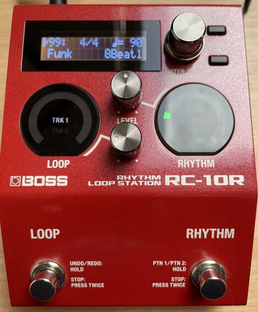 BOSS RC-10R RHYTHM Loop Station - Red £185.00 - PicClick UK