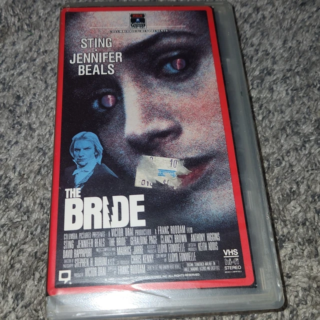 THE BRIDE (VHS) Vintage Horror STING JENNIFER BEALS £9.74 - PicClick UK