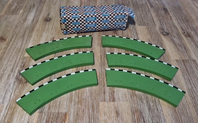 SCALEXTRIC TRIANG VINTAGE Track Border Standard Curve Inner T42d X 6 ...