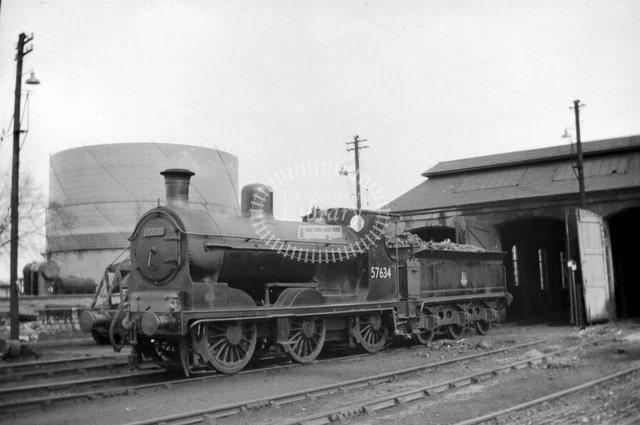 PHOTO BR BRITISH Railways Steam Locomotive Class 3F 0-6-0 57634 at ...