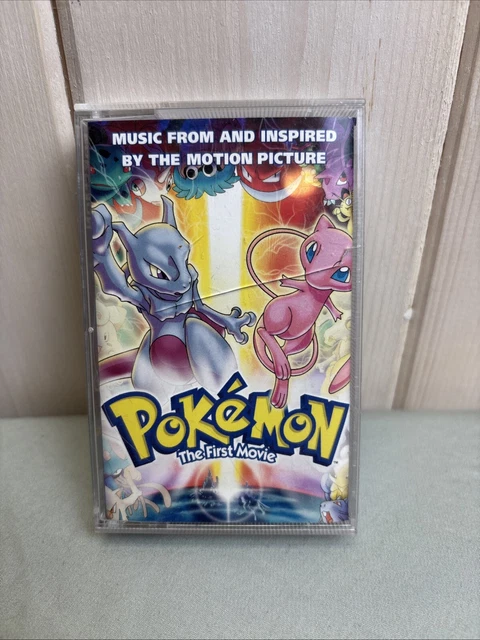 POKEMON THE FIRST Movie Soundtrack Audio Cassette Tape Complete w ...